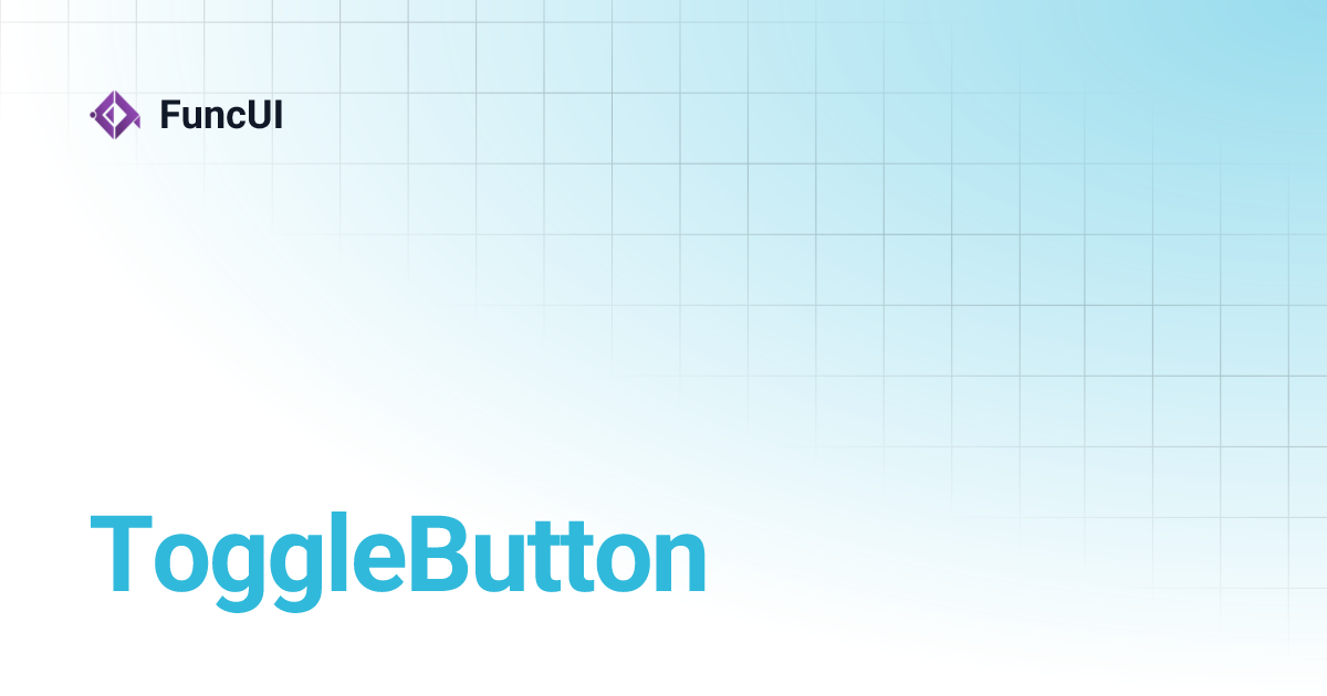 ToggleButton | FuncUI